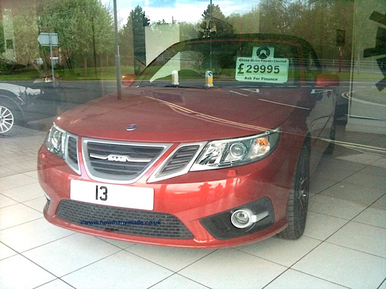SAAB 9-3 AERO INDEPENDENCE EDITION – HOW MANY MADE